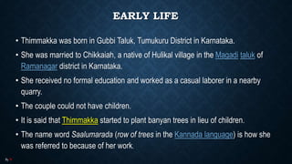 Salumarada thimakka byv | PPTX