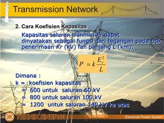SISTEM SALURAN TRANSMISI TENAGA LISTRIK | PPTX