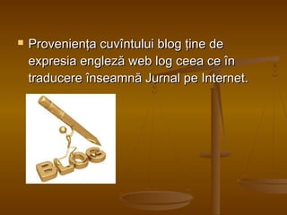 Salutare blogoşilor şi blogoaselor!!! | PPT