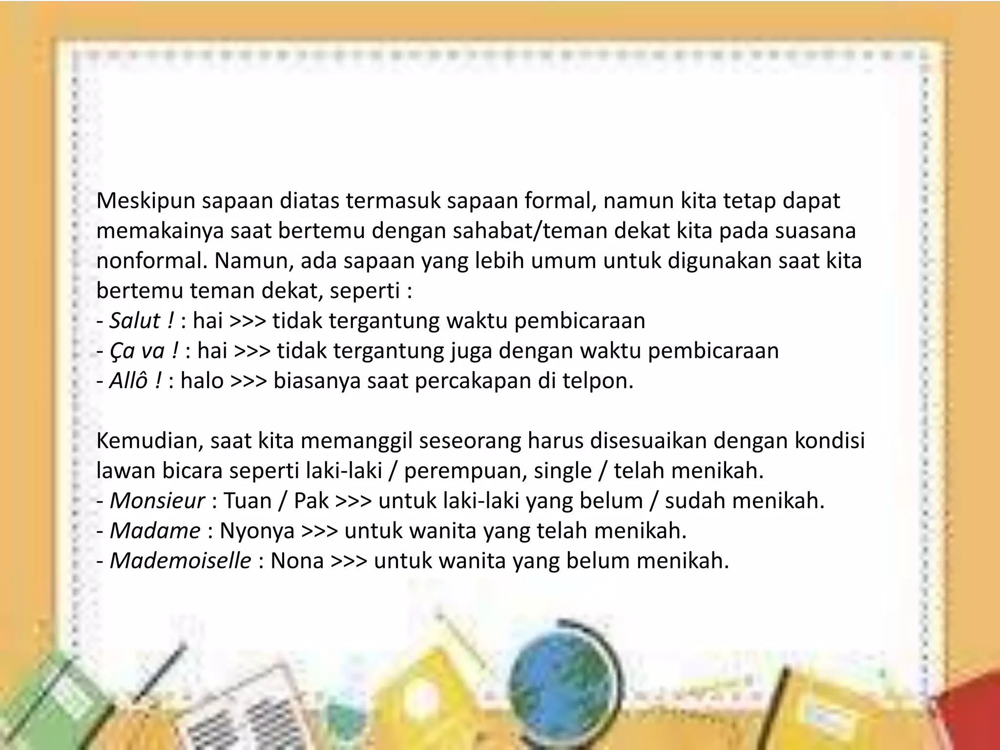 Salutation (greeting) | PPTX