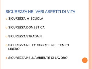 Salute e sicurezza nella scuola di base | PPTX