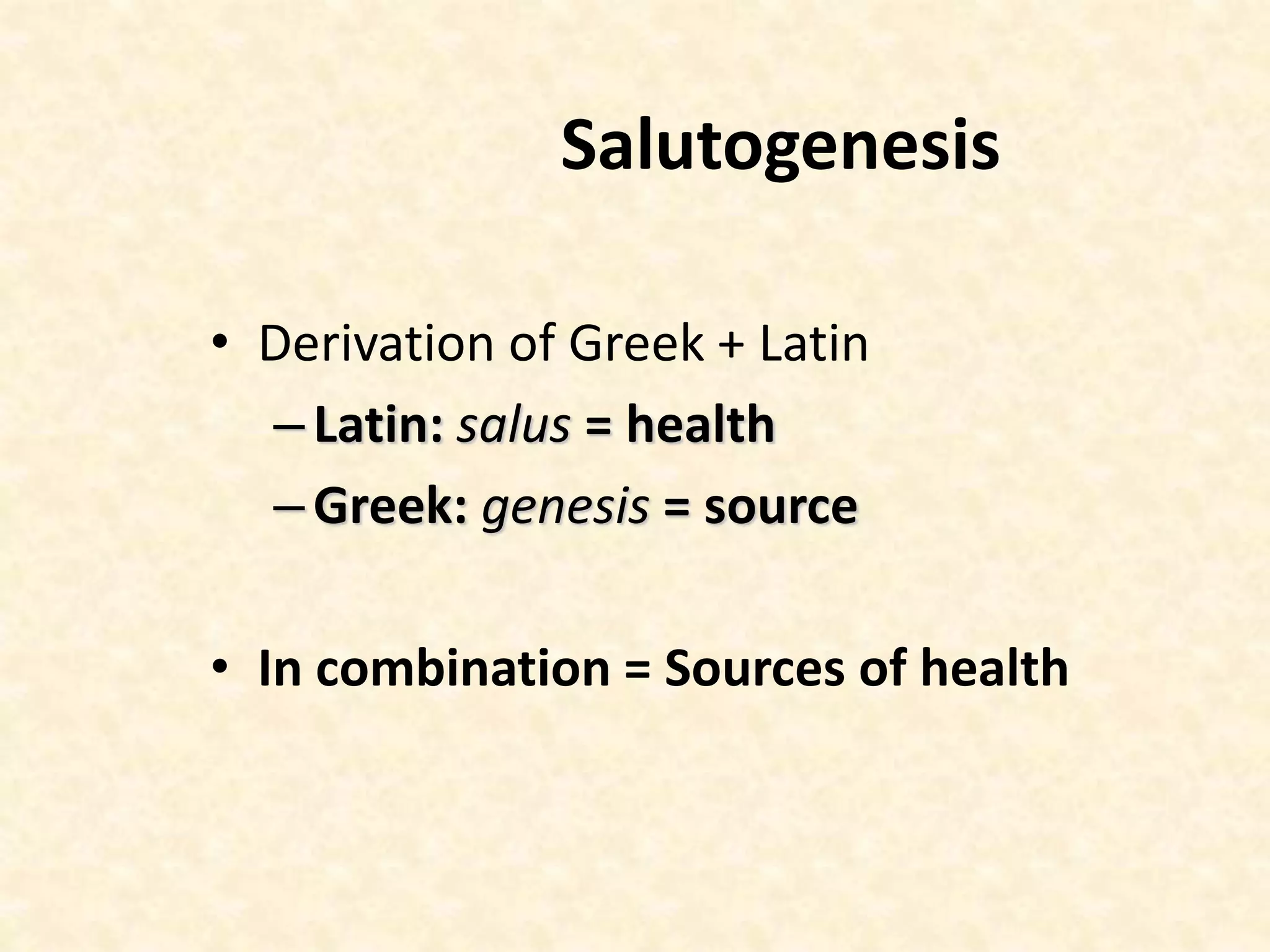 Salutogenesis and Yoga Therapy by Dr Ananda B Bhavanani | PPSX