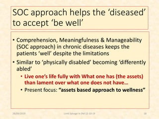Salutogenic approach in patients with Diabetes | PPT