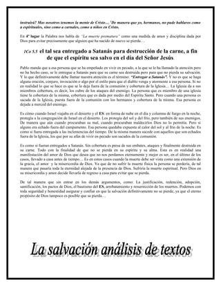 Salvación propósito de dios para el hombre | DOC
