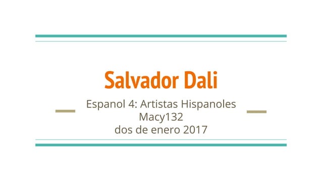 Salvador dali | PPT