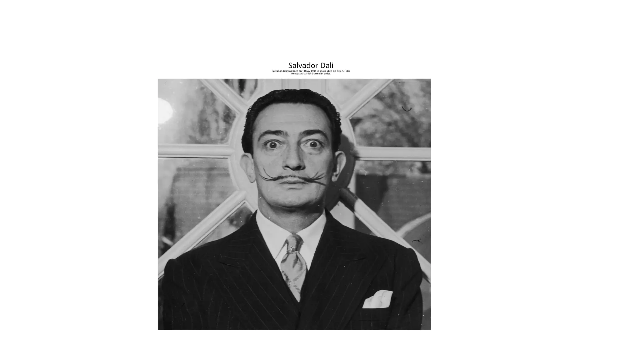 Salvador Dali artist work and teaching concecpt | PPTX