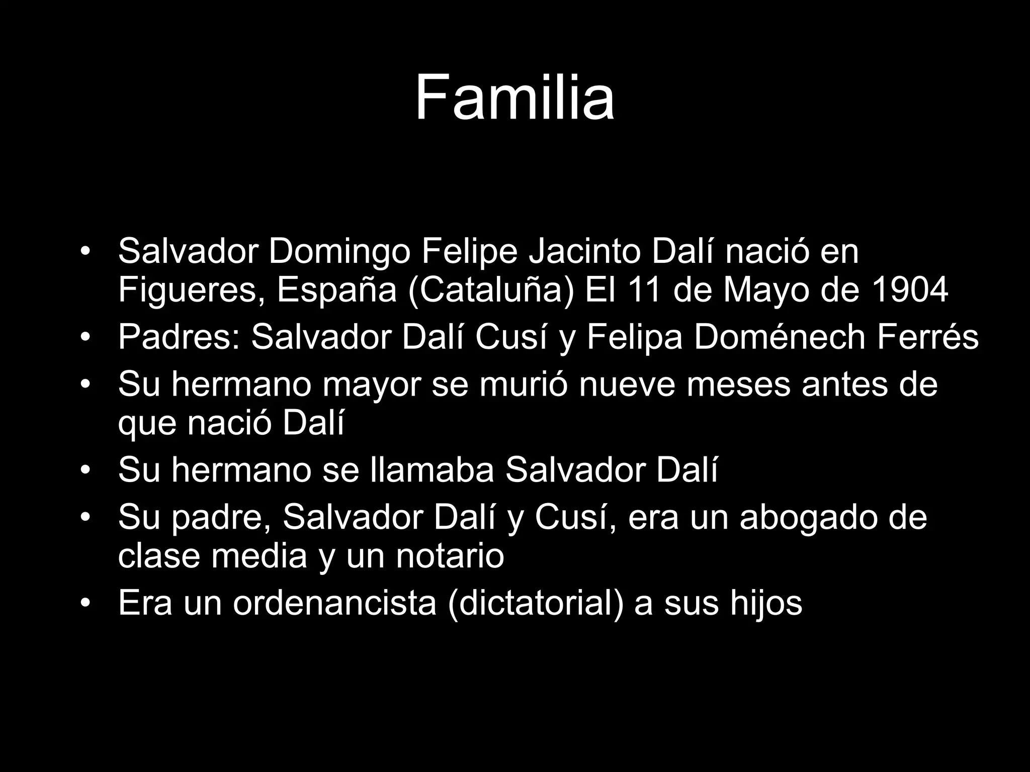 Salvador dali powerpoint.presentacion | PPTX