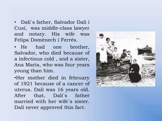 Salvador dalí presentacion | PPTX