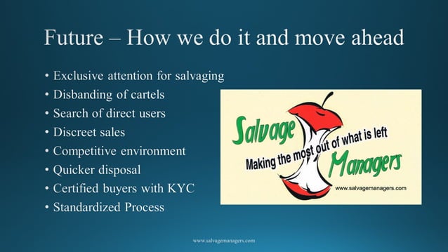 Salvage Management | PPT