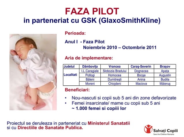 Salvati Copiii Romania - Fiecare copil conteaza | PPT