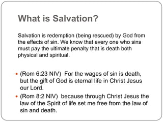 Salvation | PPTX