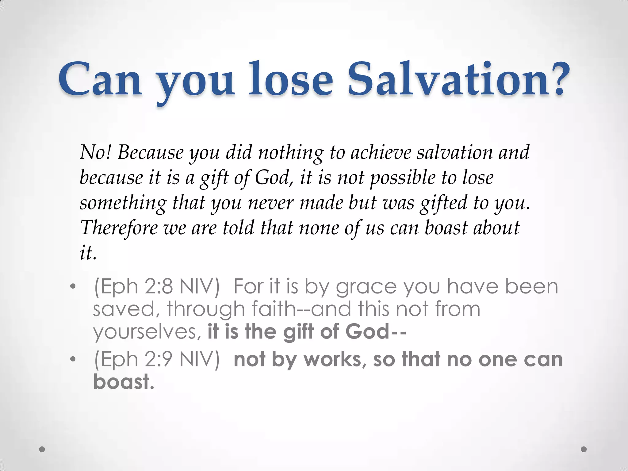 Salvation | PPTX