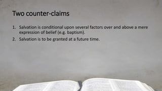 Salvation by-faith-on-condition | PPTX