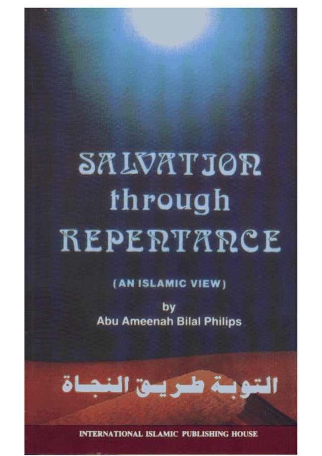 Salvation Through Repentance (An Islamic View) | PDF