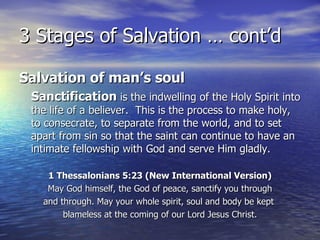 Salvation 1-2-3 | PPS | Christianity | Religion & Spirituality