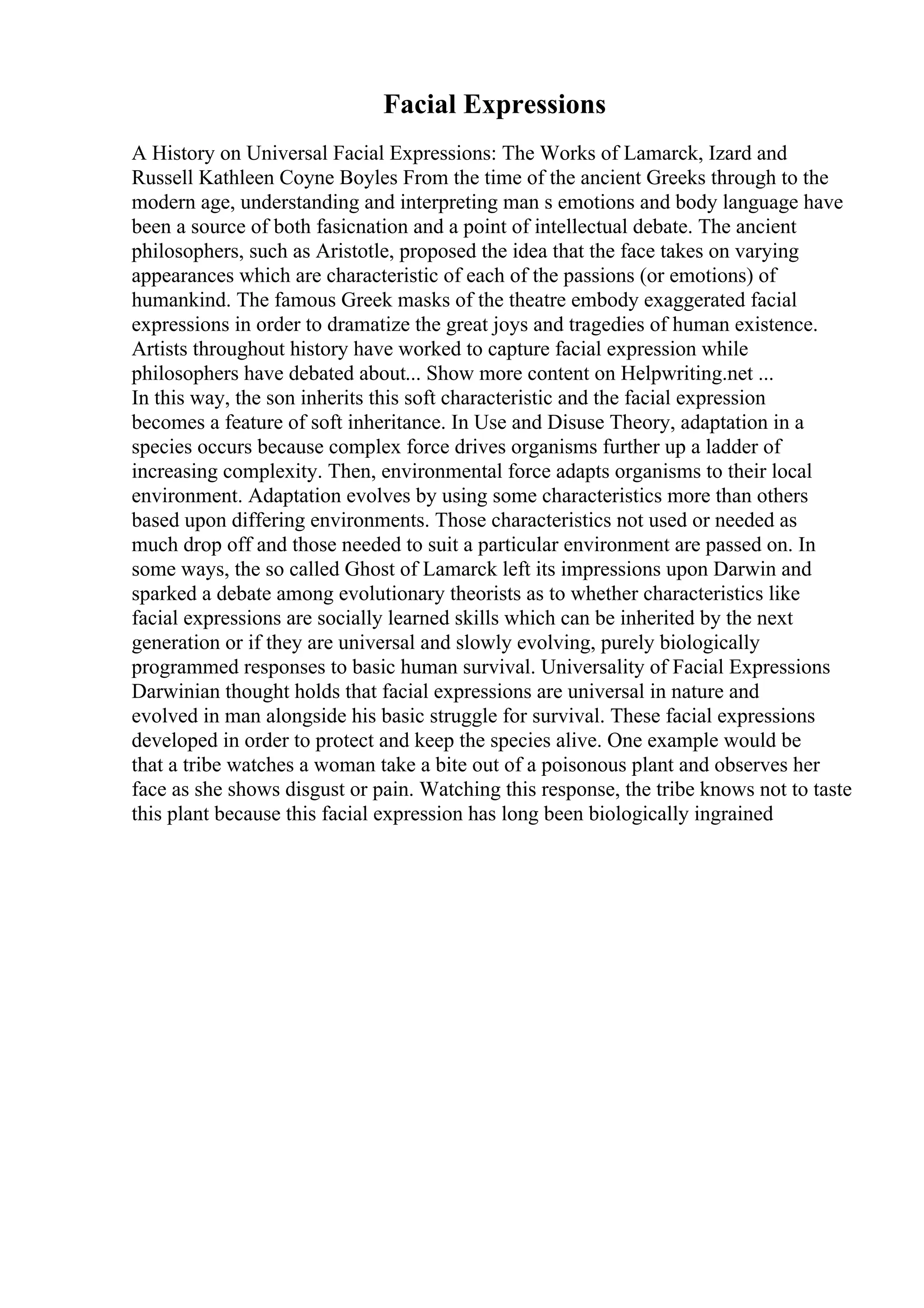 Salvation By Langston Hughes Essay | PDF