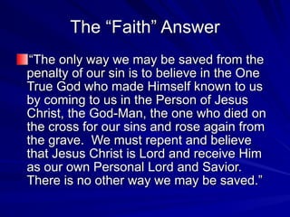 Salvation in the Old Testament | PPT