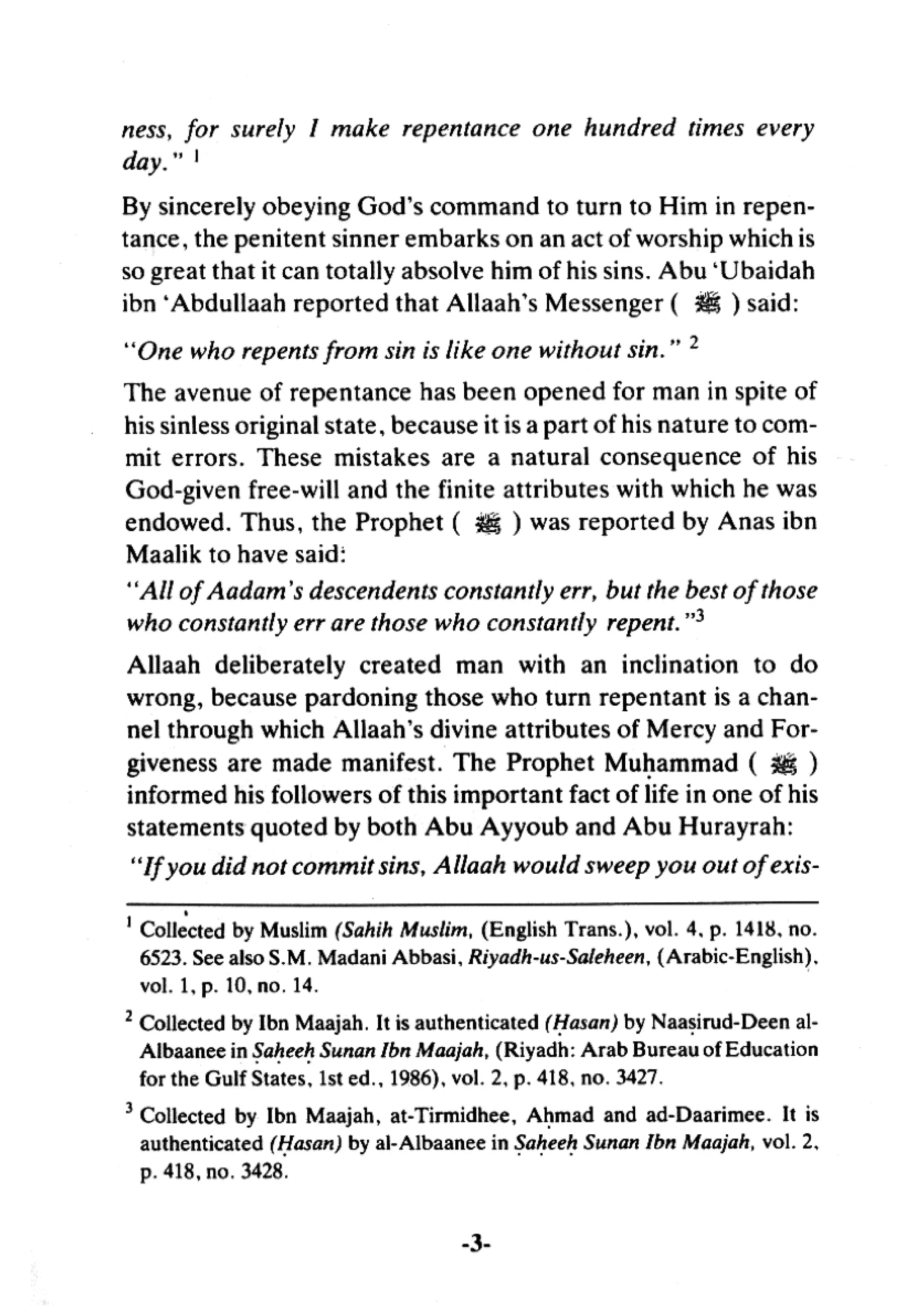 Salvation Through Repentance | PDF