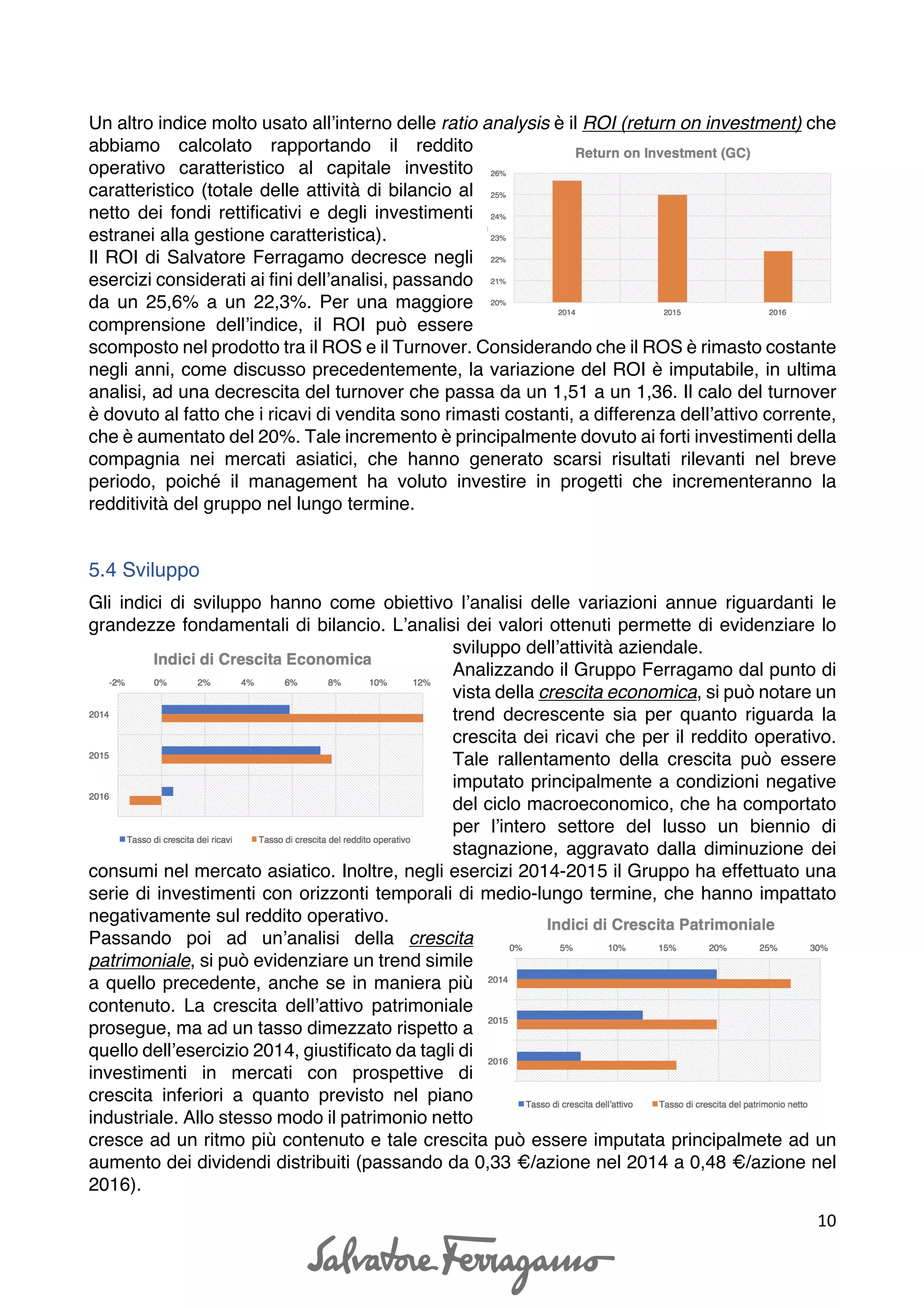 Salvatore Ferragamo: financial statement analysis | PDF