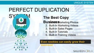 SalveoWorld Marketing Plan Presentation | PPTX