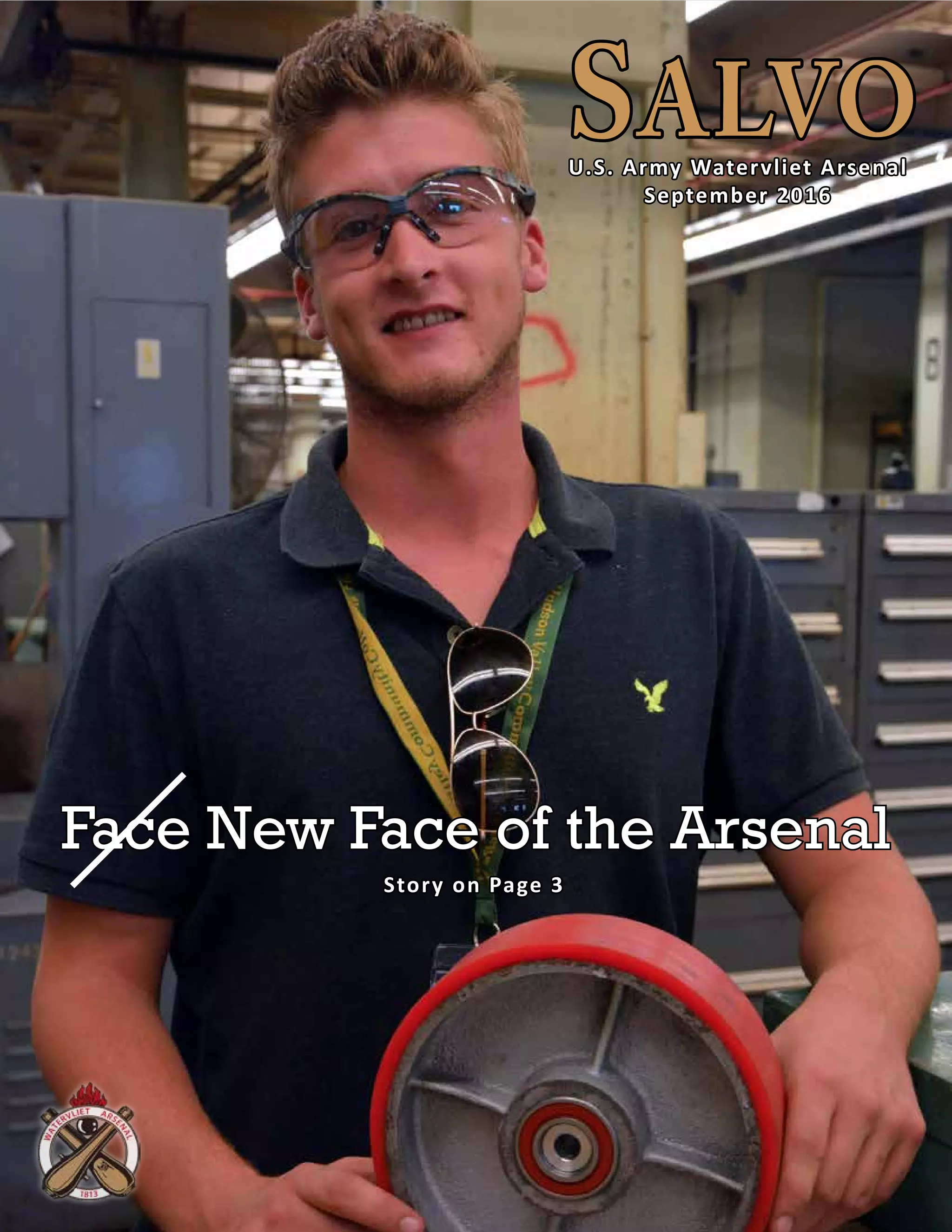 U.S. Army newsletter from the Watervliet Arsenal - September 2016 | PDF