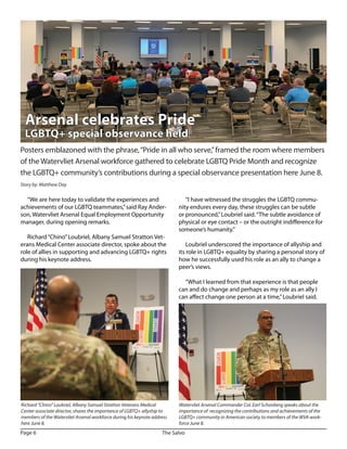 Newsletter from the U.S. Army's Watervliet Arsenal - July 2021 | PDF