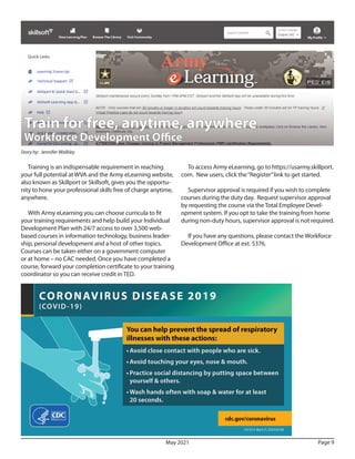 Newsletter from the U.S. Army's Watervliet Arsenal - May 2021 | PDF