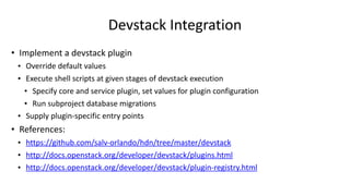 How to build a Neutron Plugin (stadium edition) | PDF
