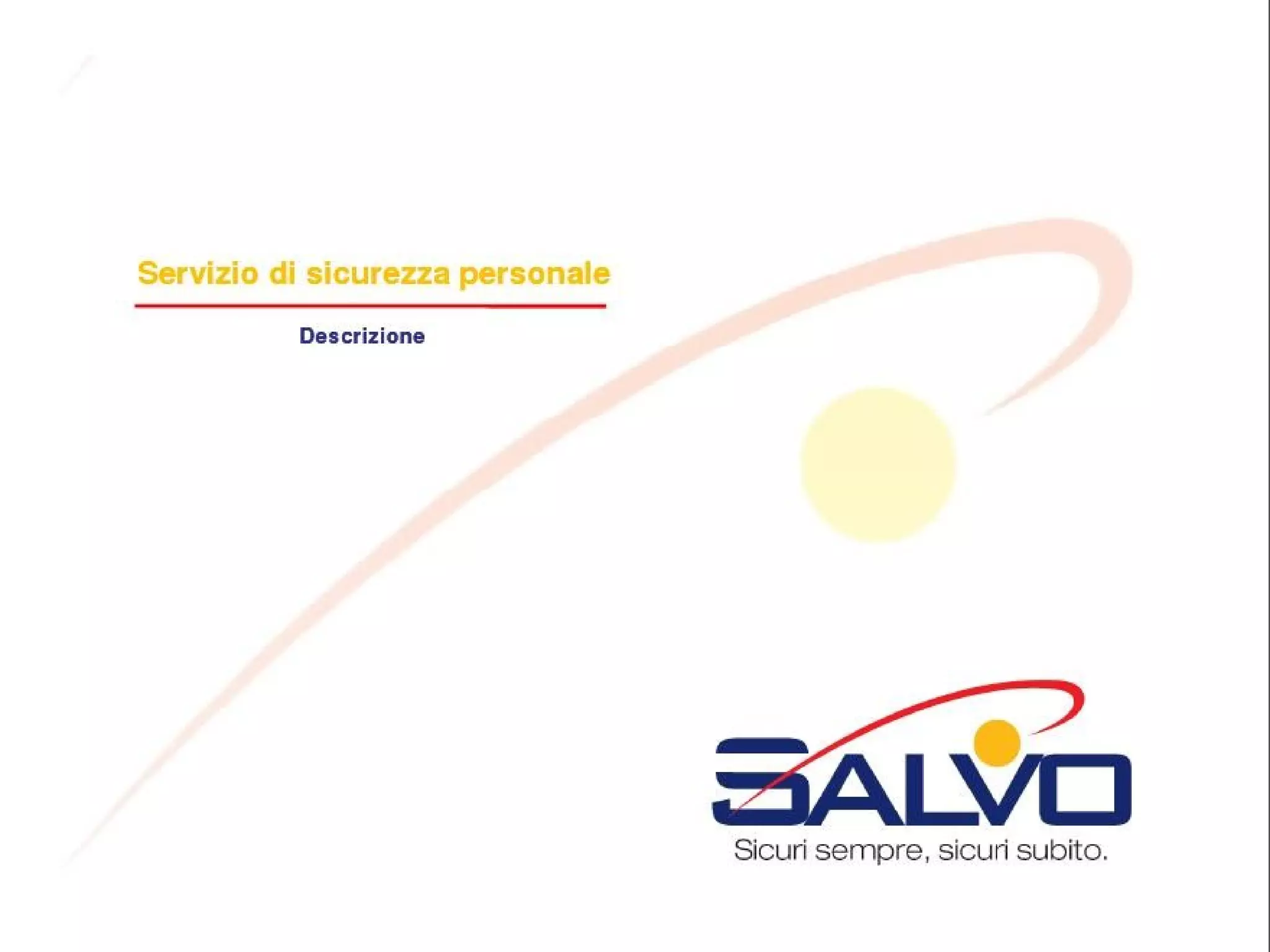 SALVO- Personal Mobile Security Revolution | PPT