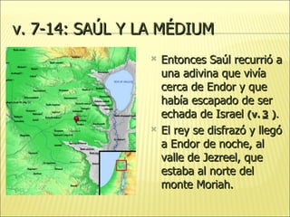 Saúl y la espiritista de Endor | PPT