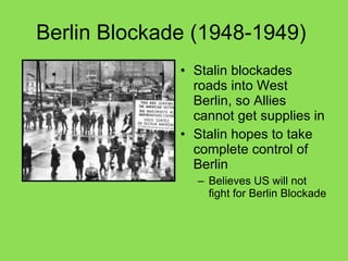 Salzer an overview of the cold war | PPT