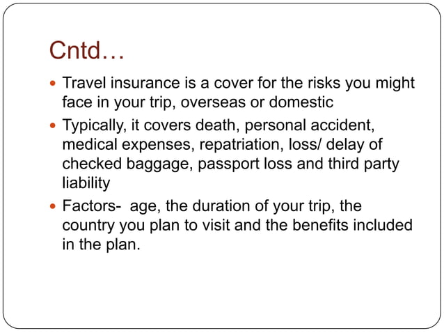 Innovative insurance products | PPTX