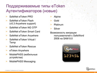 SafeNet Authentication Manager | PPT