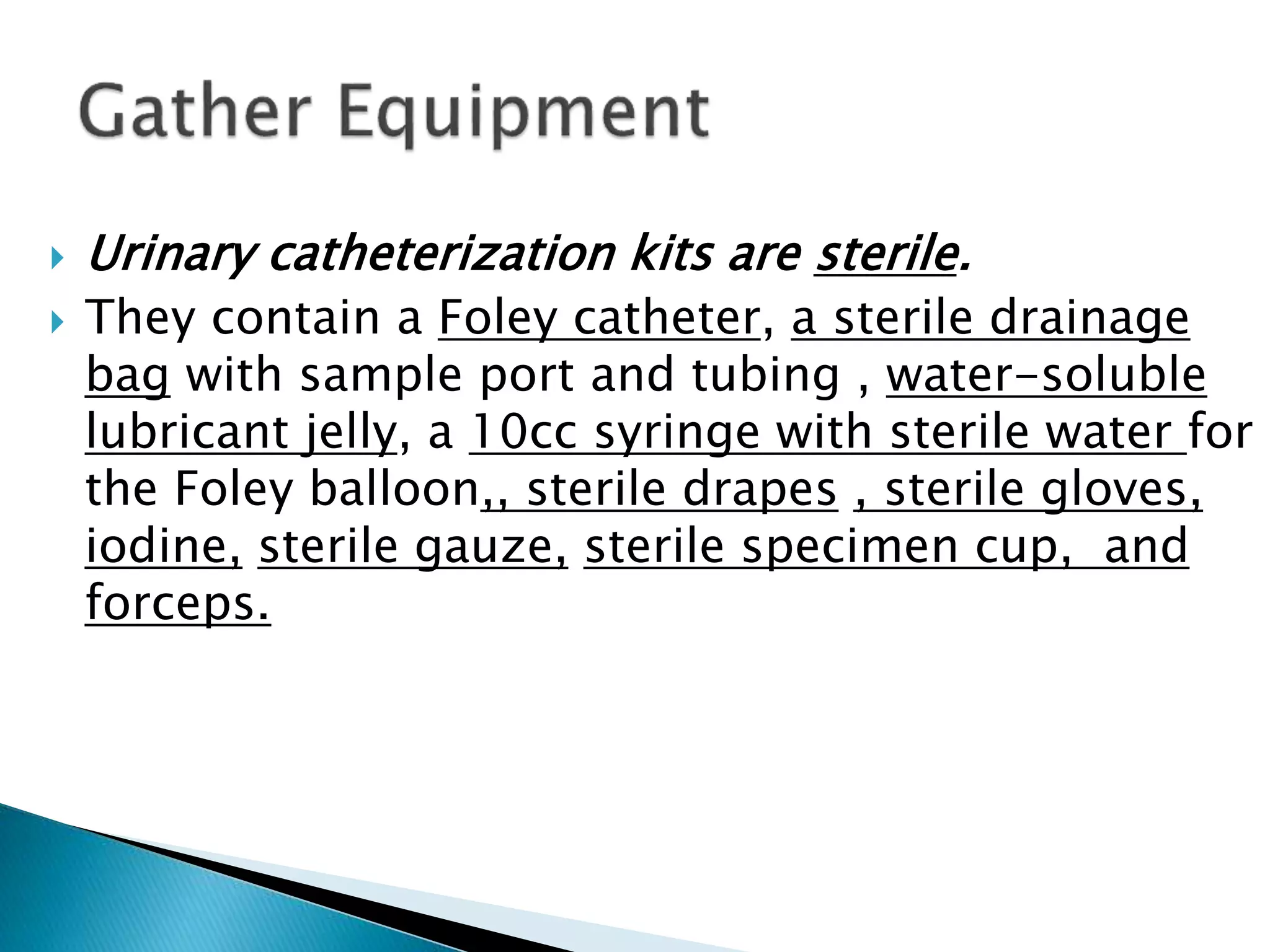 FOLEYS CATHETER | PPTX