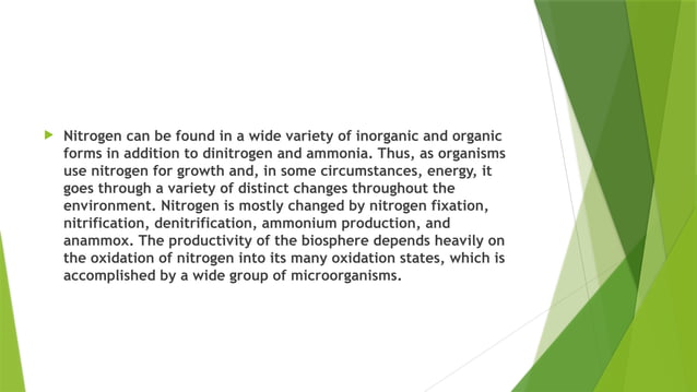 Soil and agricultural microbiology -ammonification | PPTX