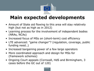 State aid Modernisation and its impact on broadband | PPT