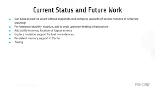 Seastore: Next Generation Backing Store for Ceph | PDF