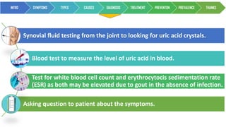 Gout - 7 Minute Presentation | PDF