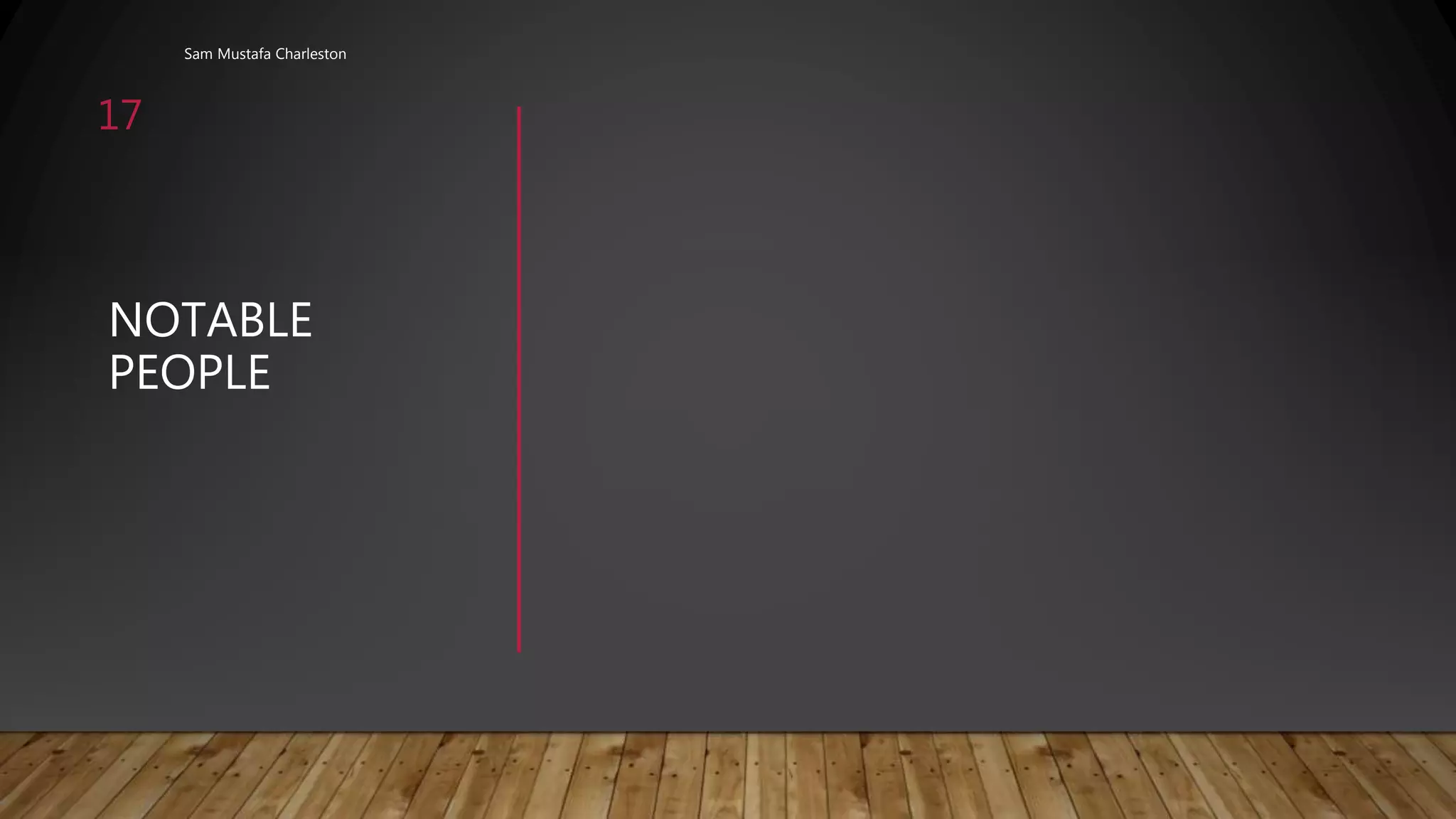 Sam Mustafa Charleston | PPTX