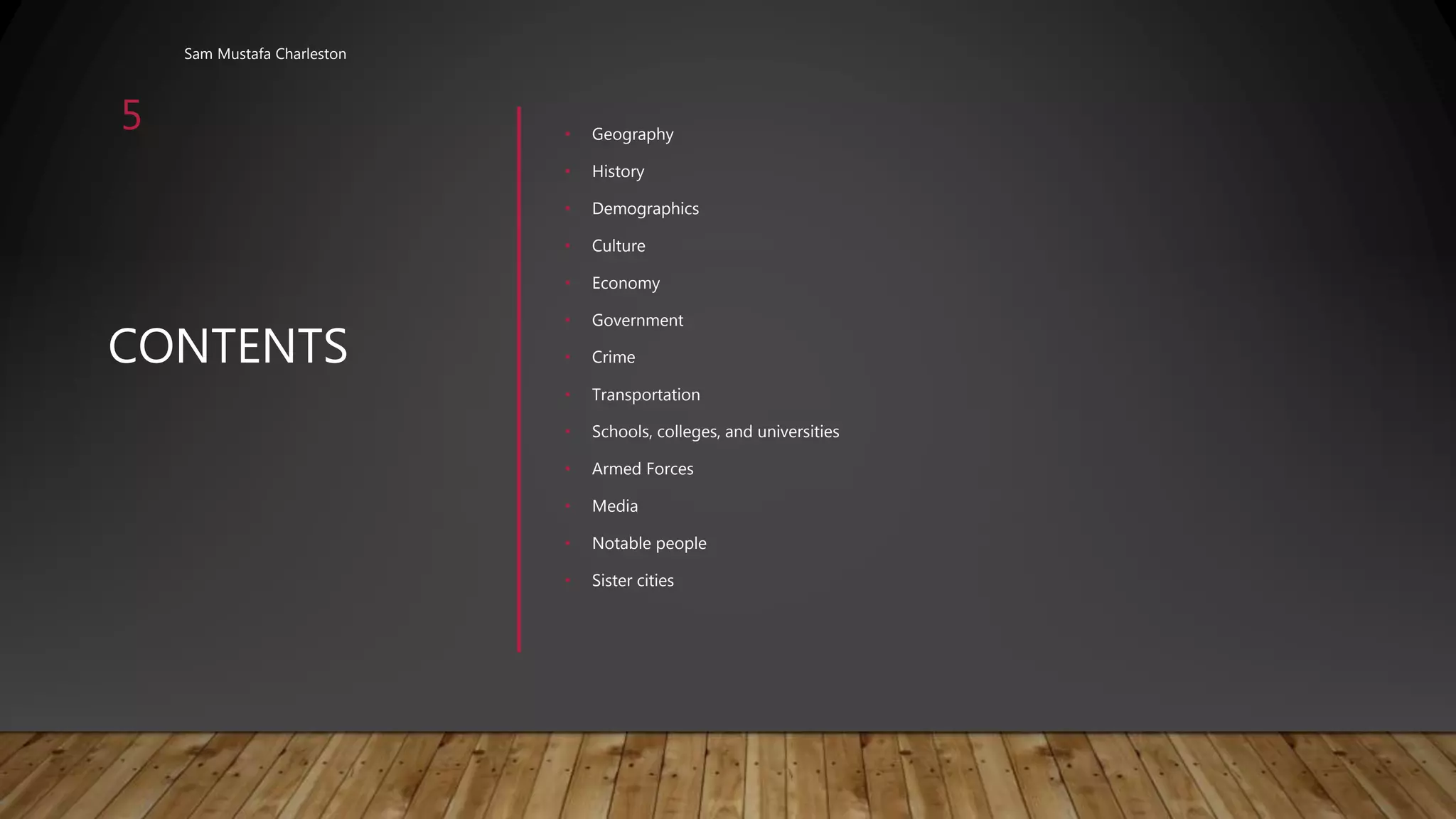 Sam Mustafa Charleston | PPTX