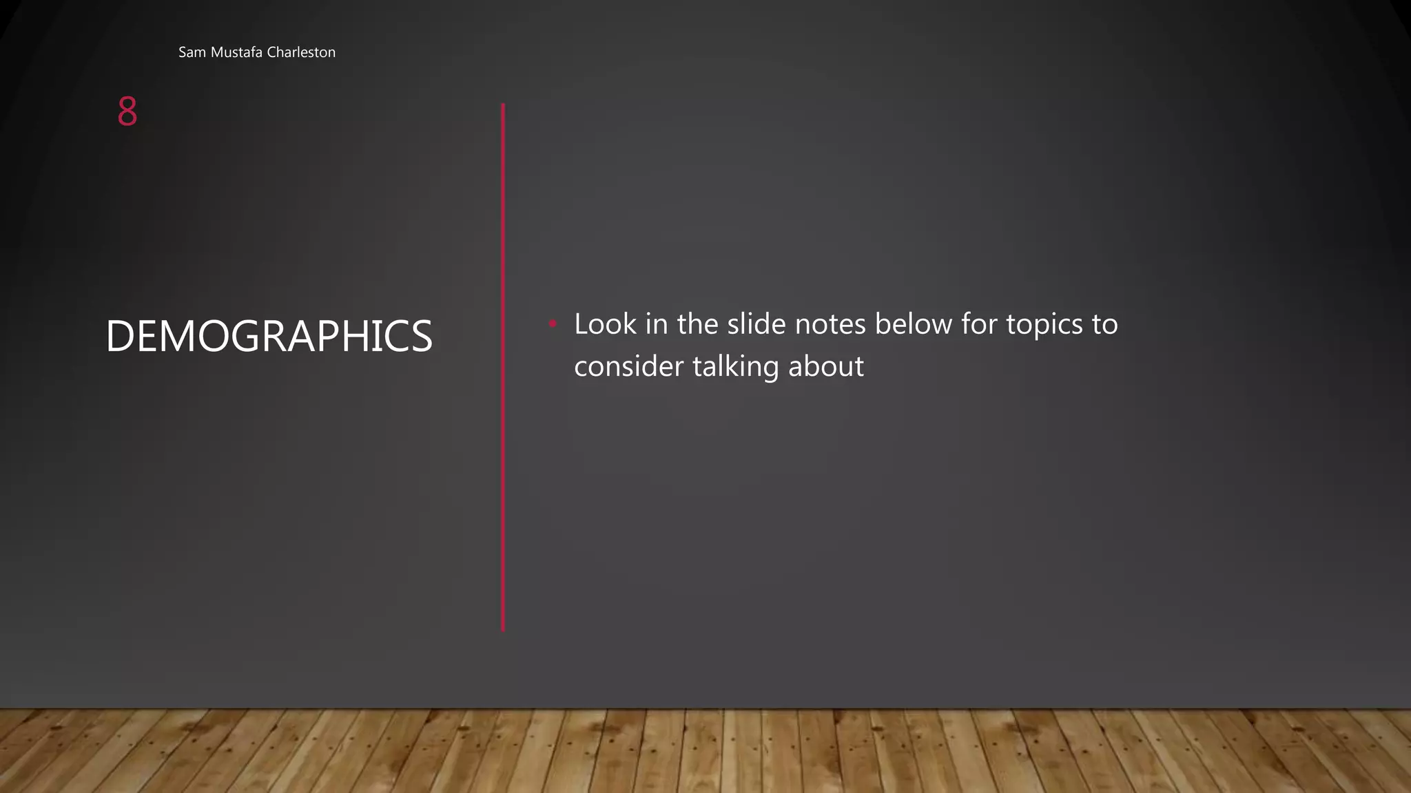 Sam Mustafa Charleston | PPTX