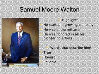 Sam Walton | PPT