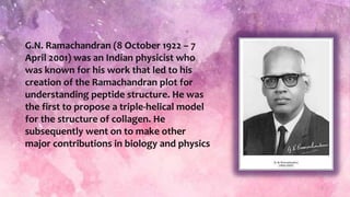 RAMACHANDRAN PLOT | PPTX