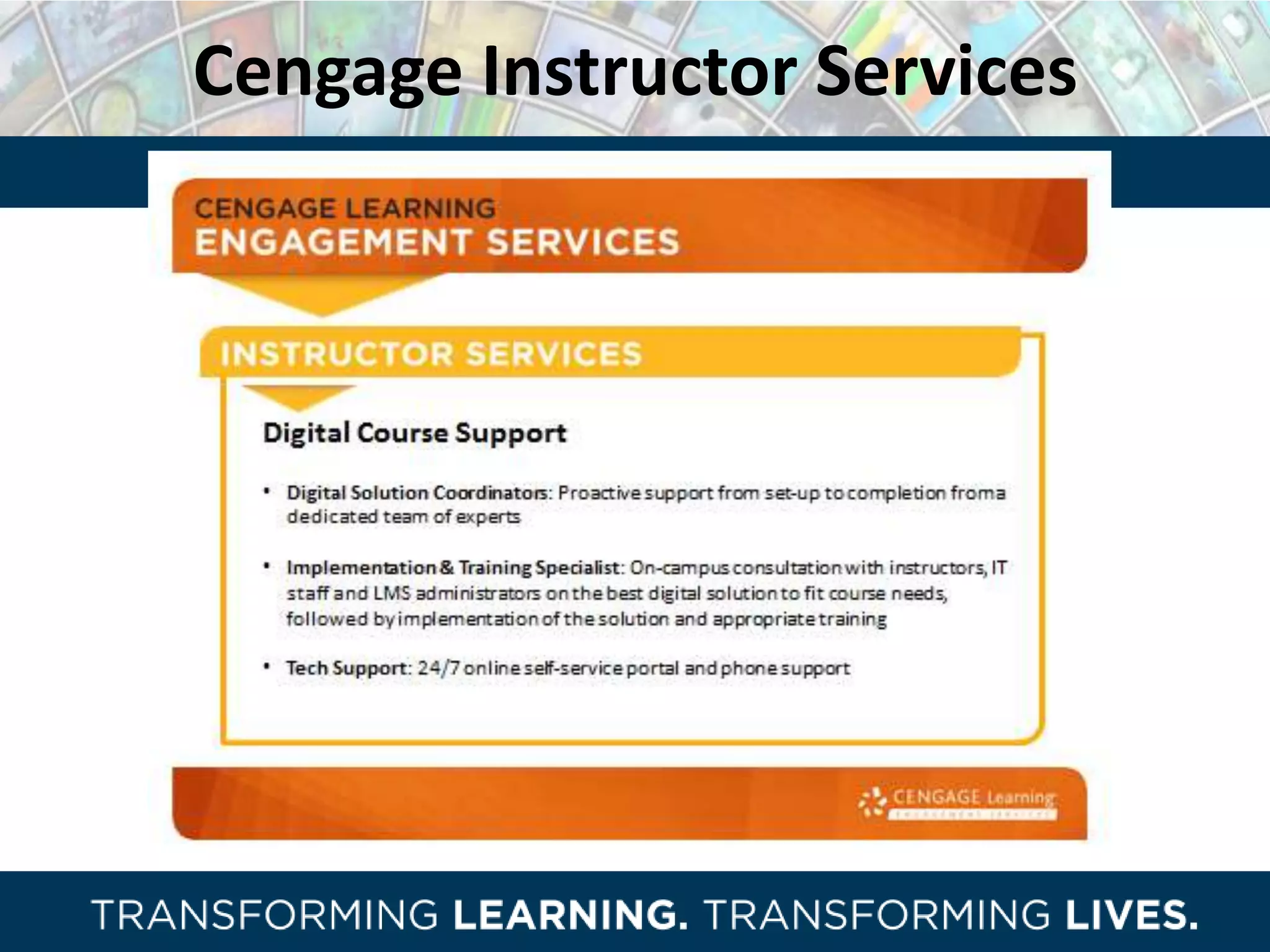 Cengage Learning Digital Road Shows 2013, SAM | PPT