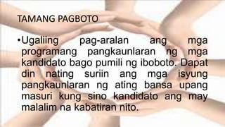 Sama samang pagkilos para sa pambansang kaunlaran | PPTX