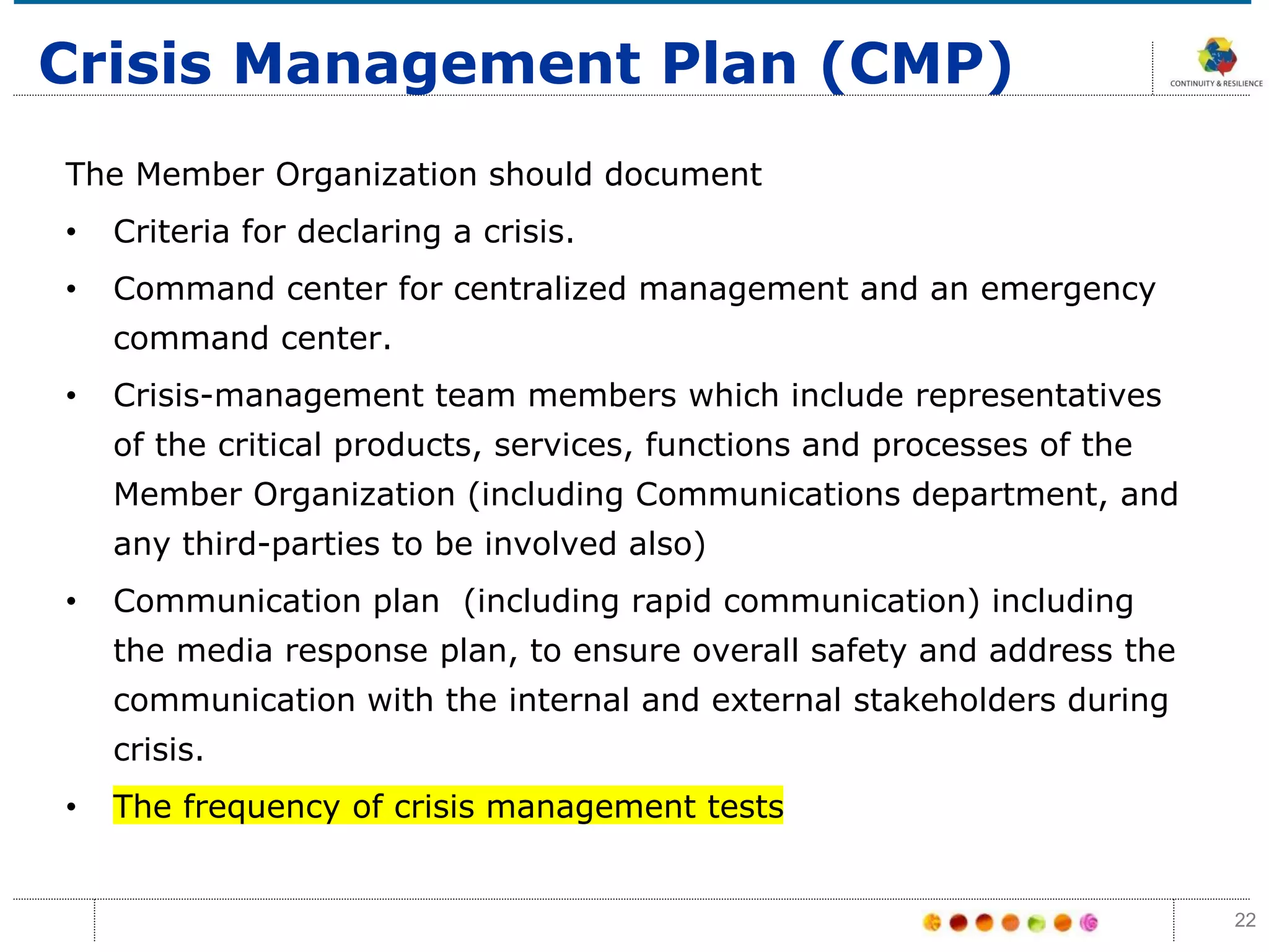 SAMA BCM Framework | PDF