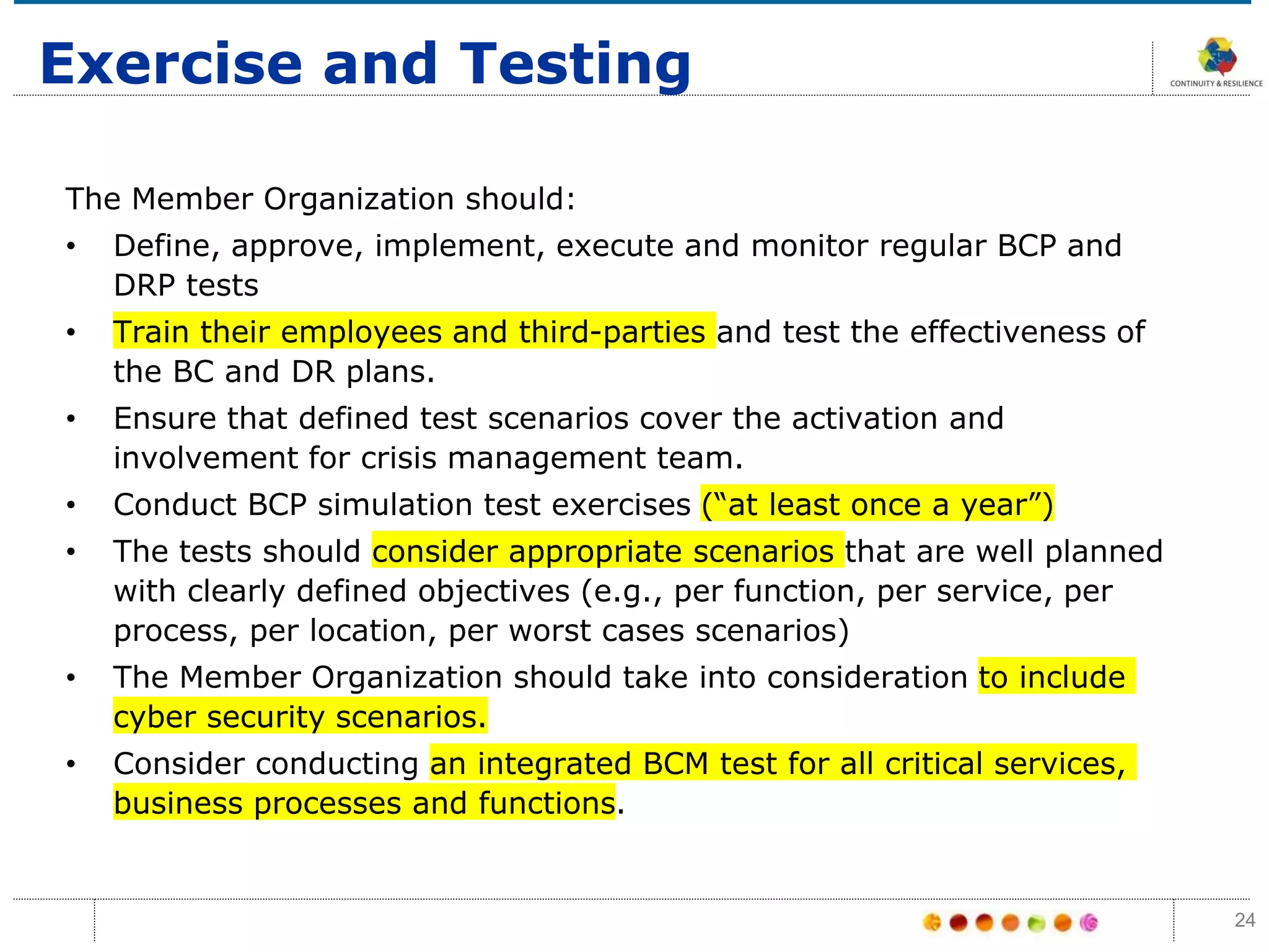 SAMA BCM Framework | PDF