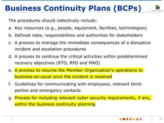 SAMA BCM Framework | PDF