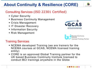 SAMA BCM Framework | PDF