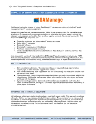 ITSM SaaS vs. On-Premise | PDF | IT and Internet Support | Internet